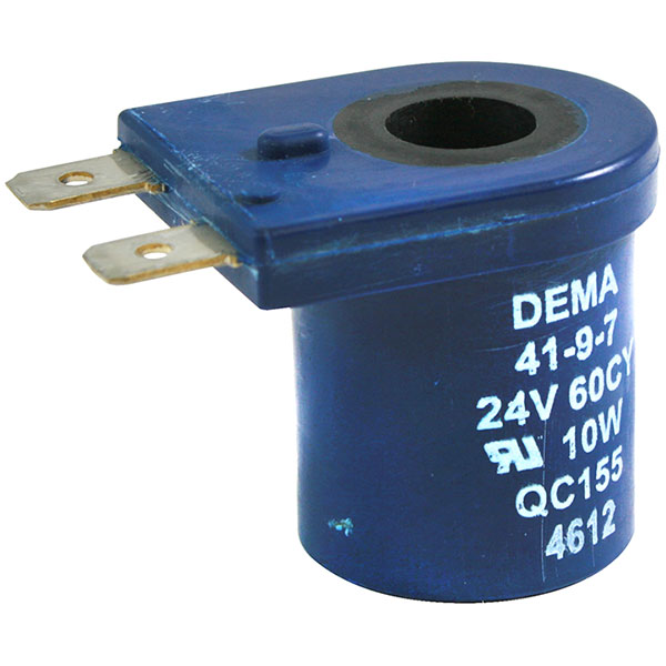 Dema Engineering 240 Volt AC Replacement Coil for Solenoid Valve, Spade ...