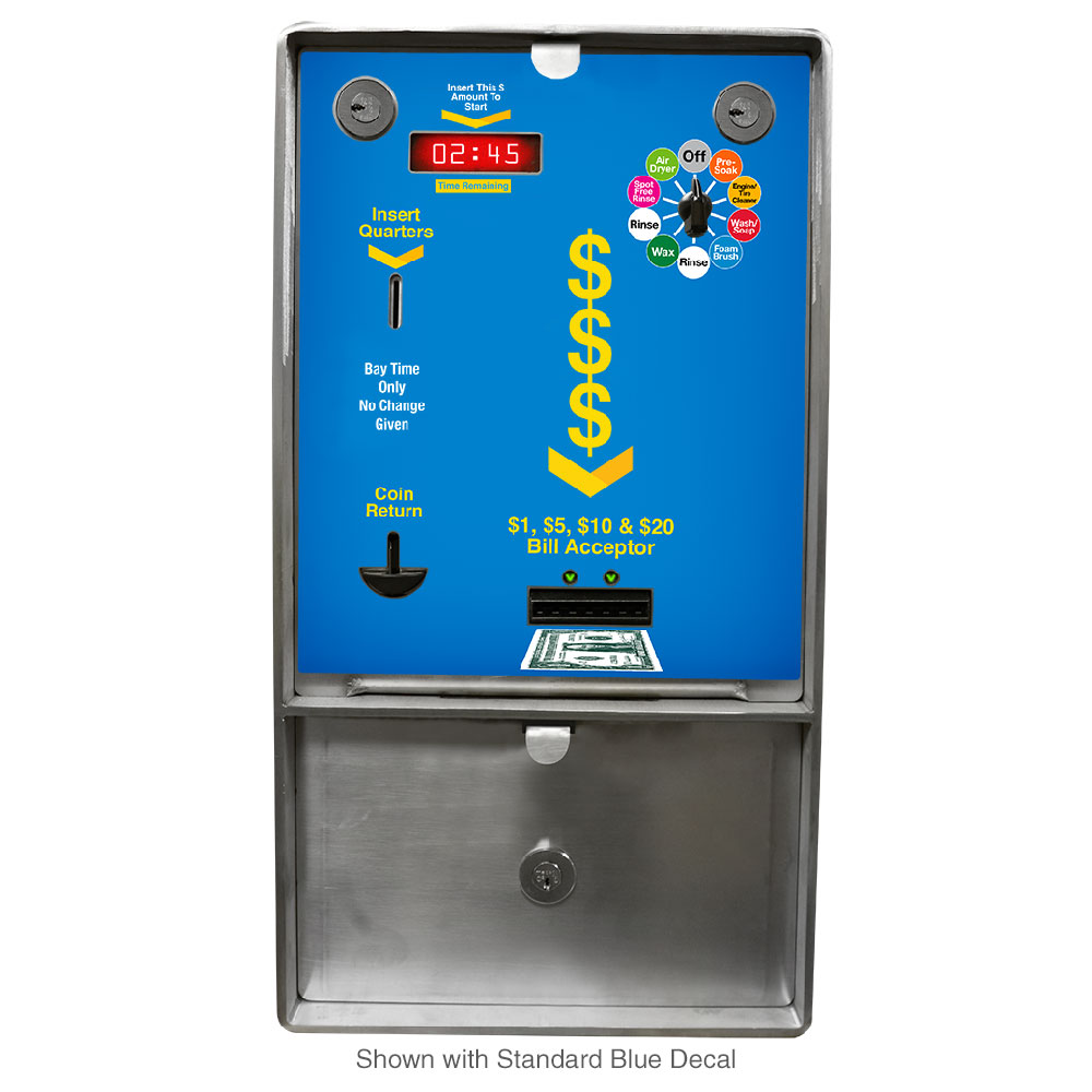 Dultmeier Sales Car Wash Bay Meter, Mega Meter Version, Coin Drawer ...
