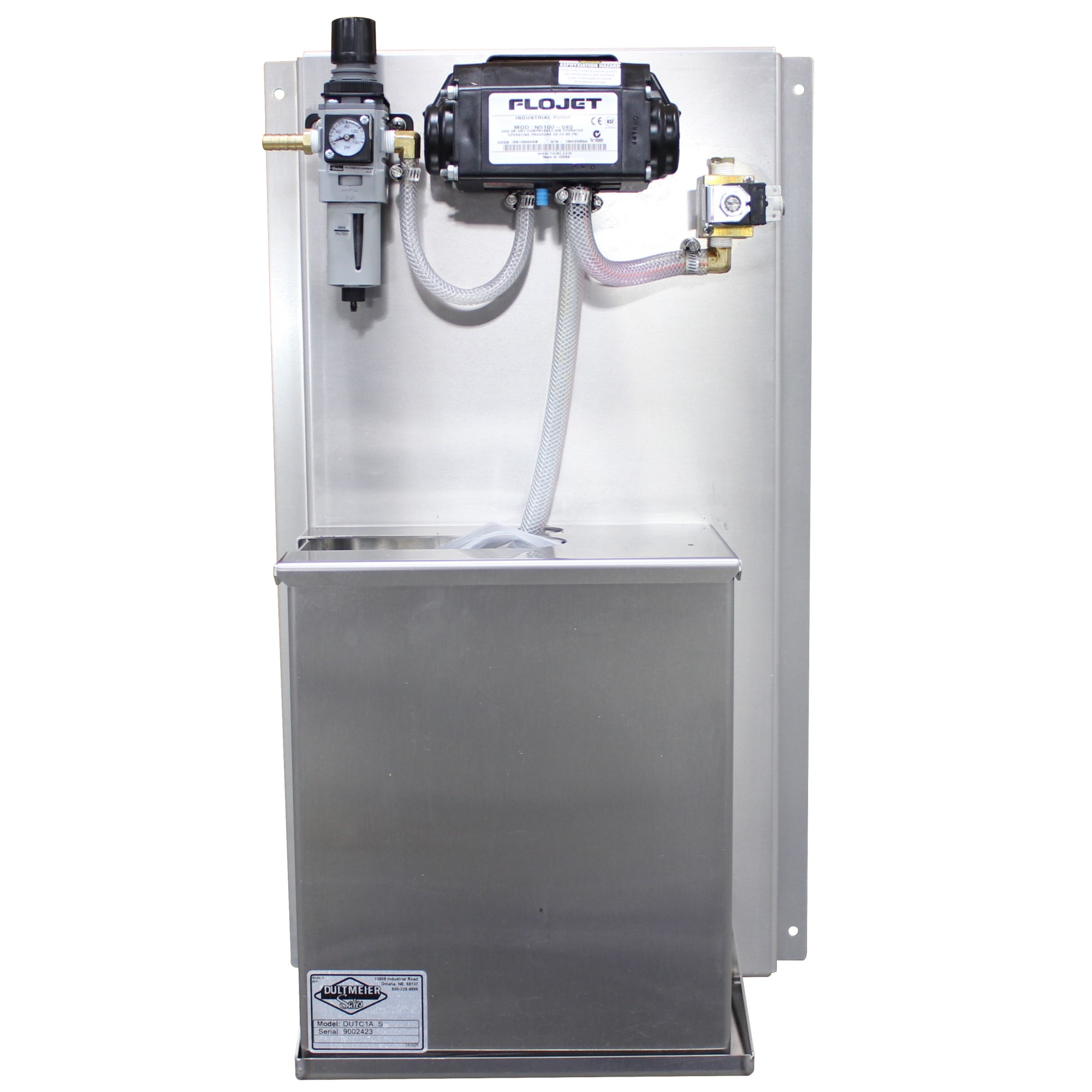 Dultmeier Sales Tire & Engine Cleaner System, 1 Bay - Dultmeier Sales