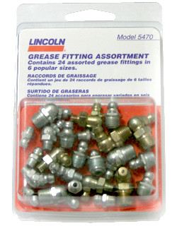 Grease Fitting Assortment (24 Pieces) - Dultmeier Sales