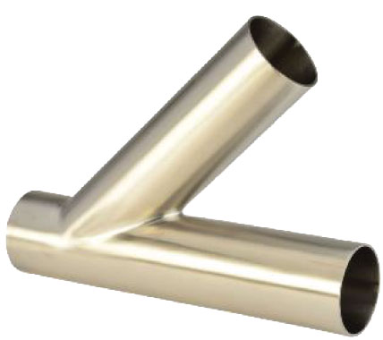 Weld Lateral Wye (W628WA), 316LSS - Dultmeier Sales